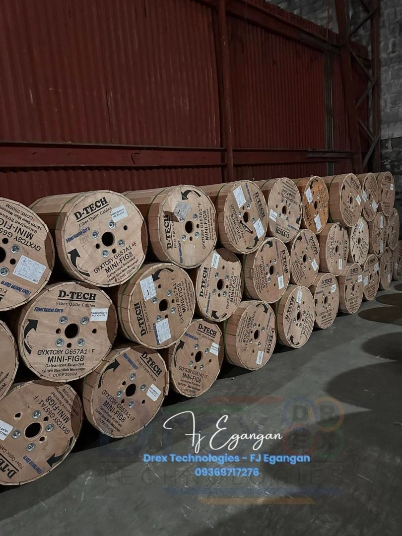 D-TECH Fiber Optic Cables (Mini Figure 8 & Figure 8), Computers & Tech ...