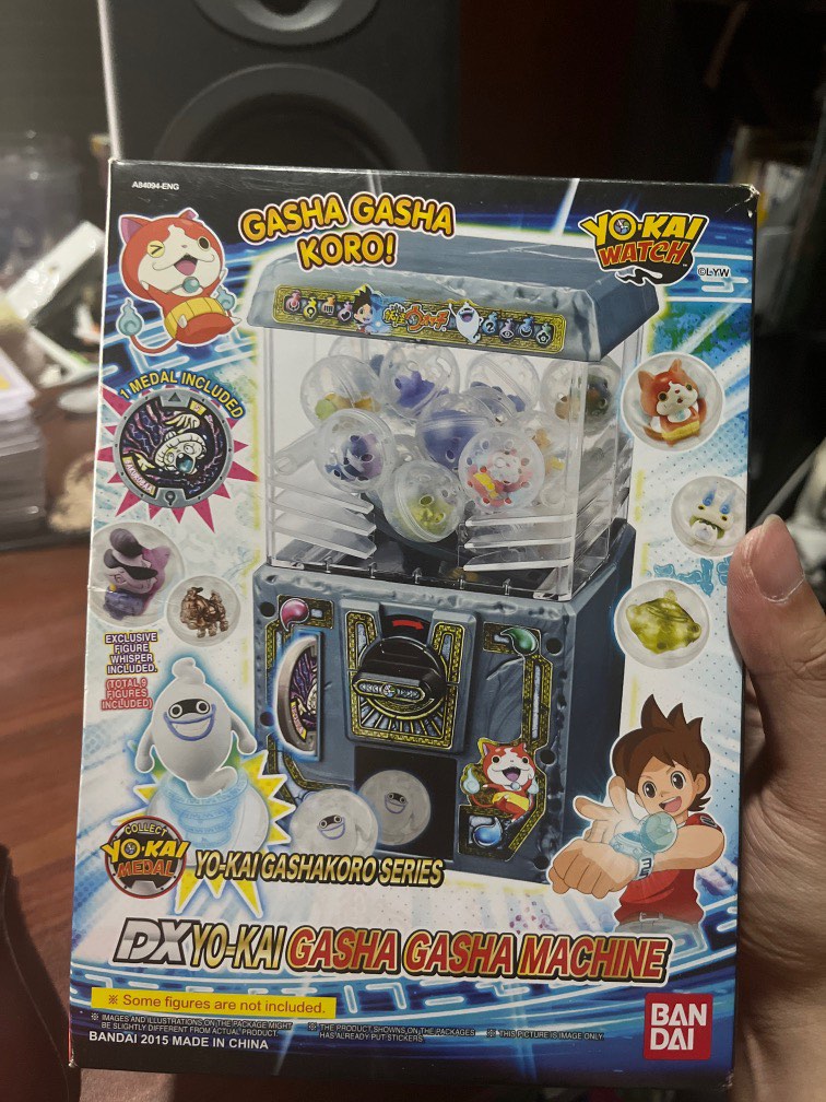 DX yo-kai watch gasha gasha machine toy, Hobbies & Toys, Toys & Games ...