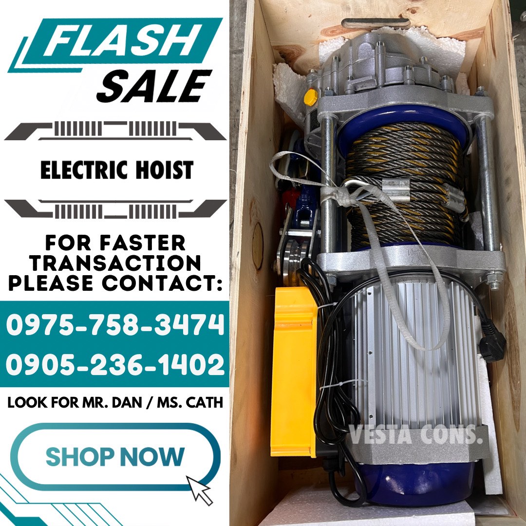 Electric Hoist, Commercial & Industrial, Construction & Building ...