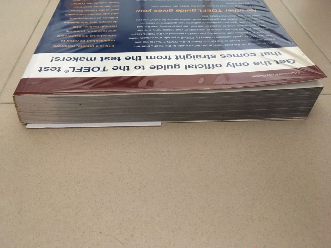 ETS Official Guide TOEFL Test, Hobbies & Toys, Books & Magazines ...
