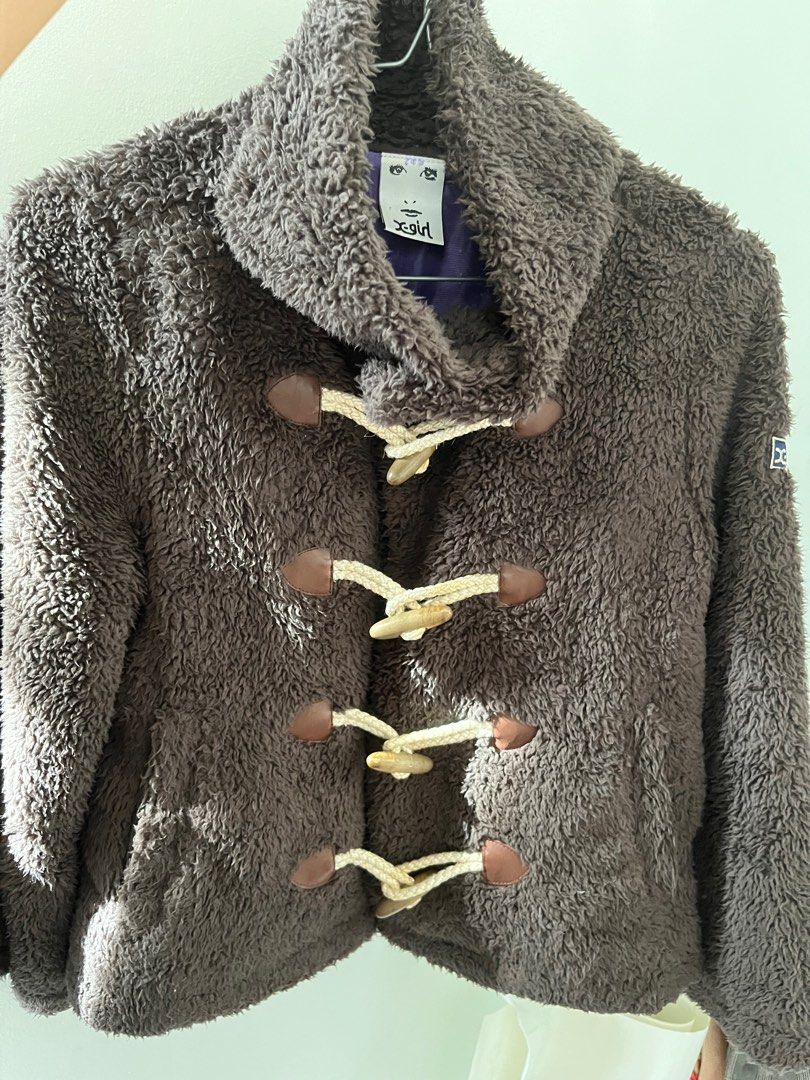 Fluff Jacket without hood, Women's Fashion, Coats, Jackets and ...