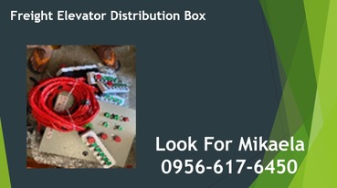 Freight Elevator Distribution Box, Commercial & Industrial ...
