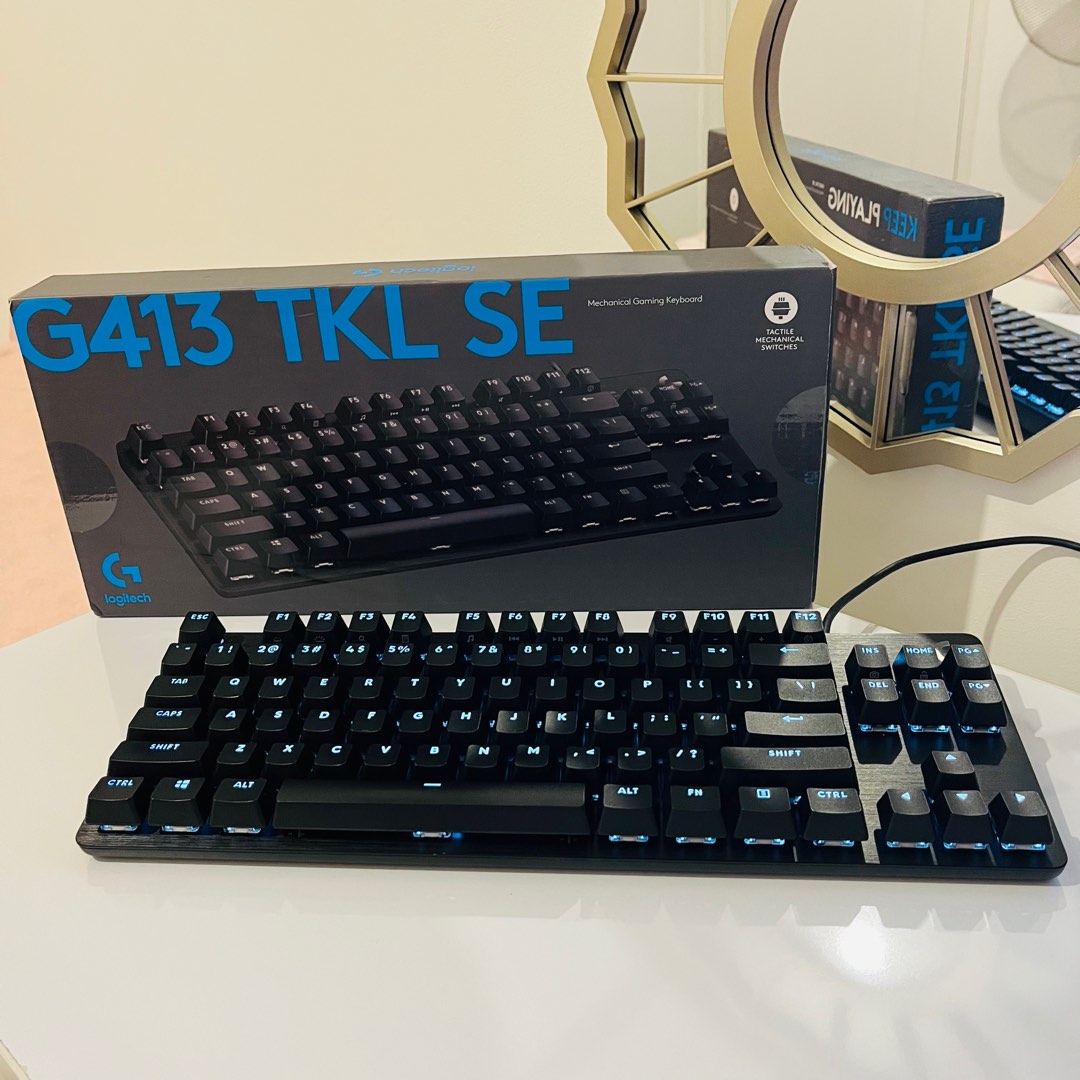 G413 TKL Logitech Mechanical Keyboard, Computers & Tech, Parts ...