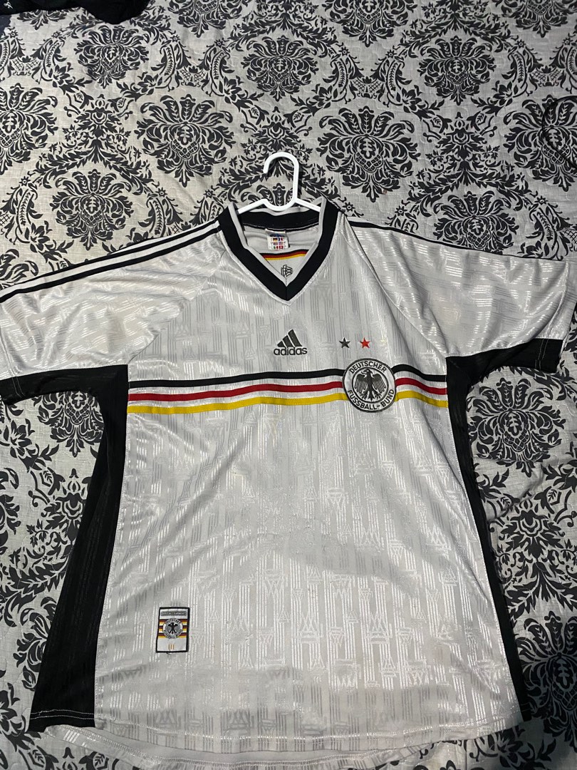 GERMANY 1998 1999 HOME FOOTBALL SHIRT SOCCER JERSEY ADIDAS, Men's ...