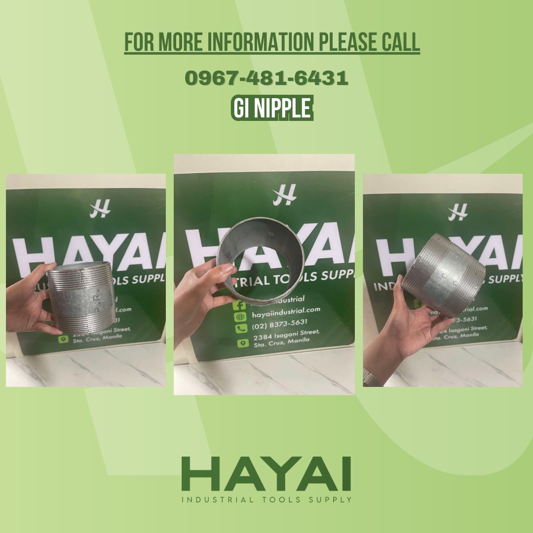 Gi Nipple 4x3 Commercial And Industrial Construction And Building Materials On Carousell