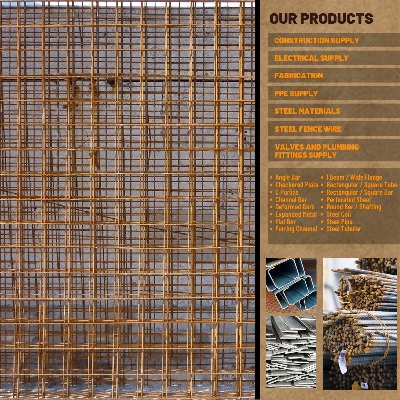 GI Steel Matting 4x8 / Galvanized Iron Steel Matting / Barb Wire ...