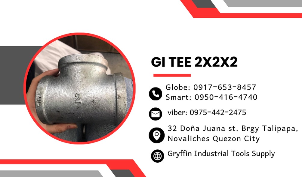 GI Tee 2x2x2, Commercial & Industrial, Industrial Equipment on Carousell
