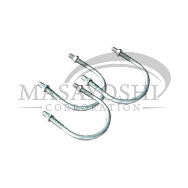 GI U Bolt with Nut 80mm | Galvanized Iron | Clamp | Pipe Clamp ...