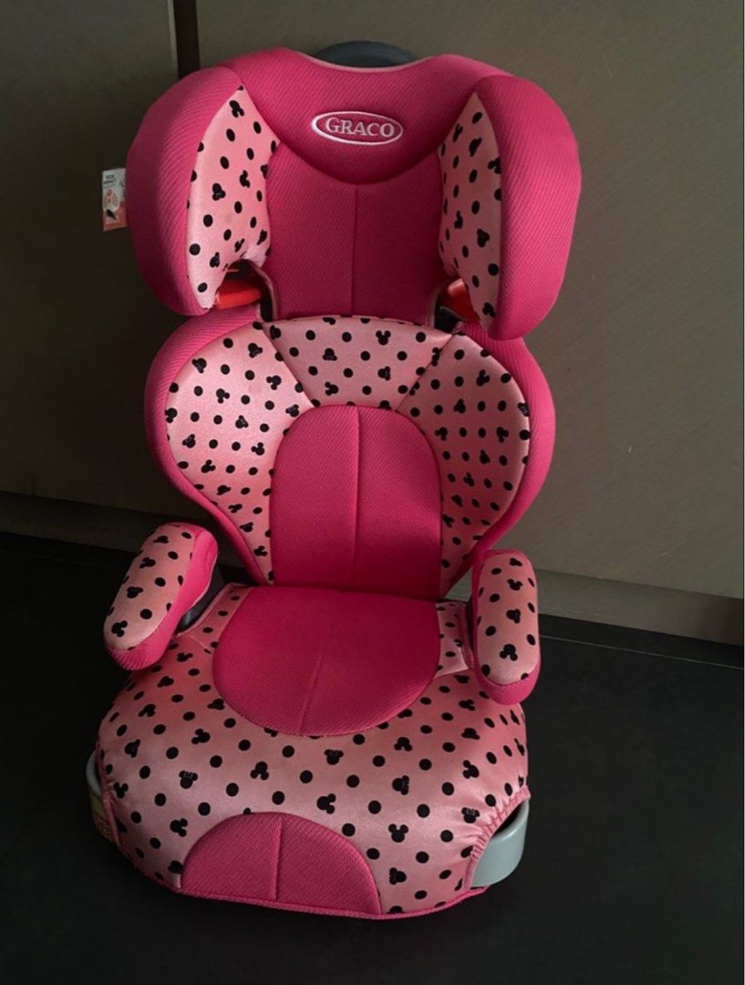 Graco x Disney Junior Plus Booster Seat / Car Seat 兒童汽車座椅, 兒童＆孕婦用品, 外出 ...