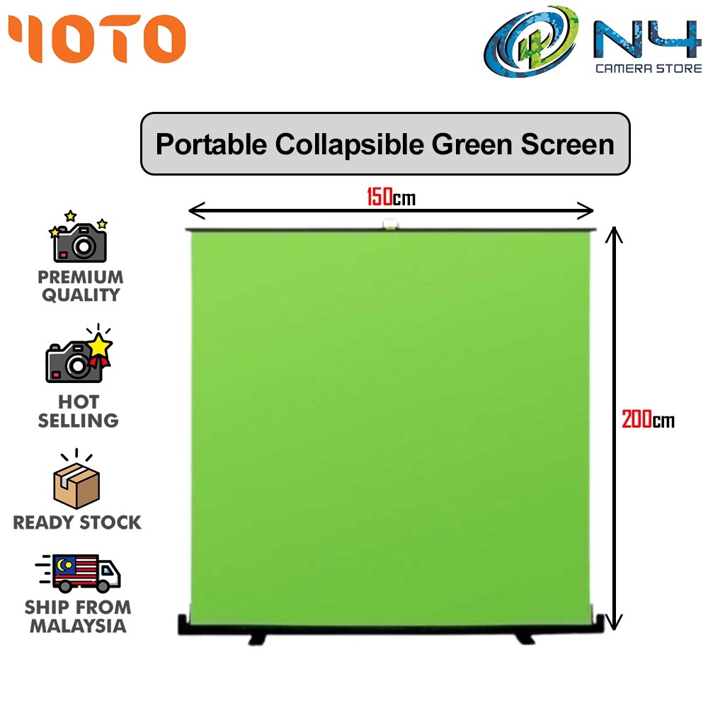 Green Screen Big Size for recording - used once only, Audio, Soundbars ...