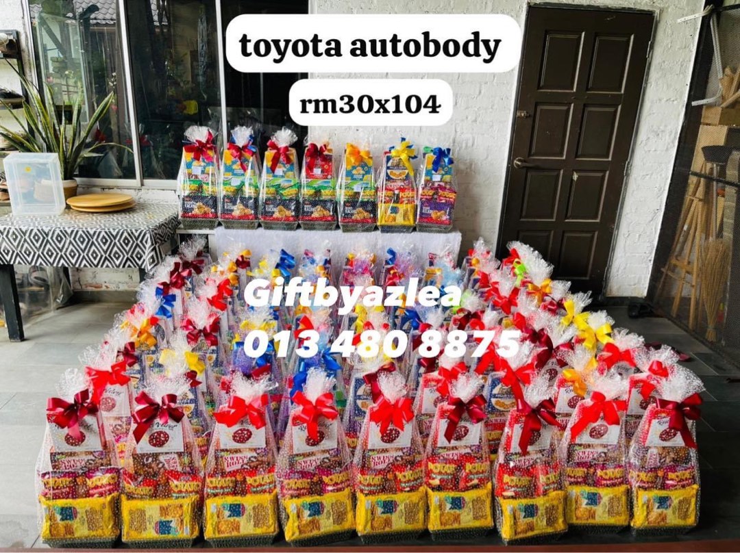 Hamper makanan dan minuman murah ready stock, Food & Drinks, Gift ...