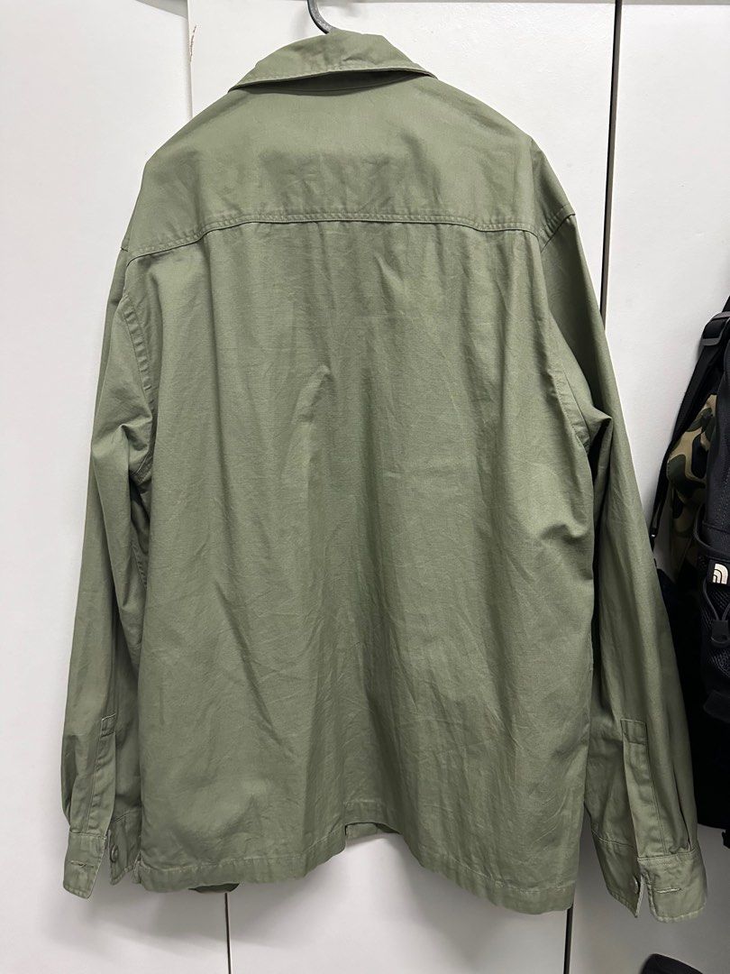 H&M military style jacket, Men's Fashion, Coats, Jackets and Outerwear ...