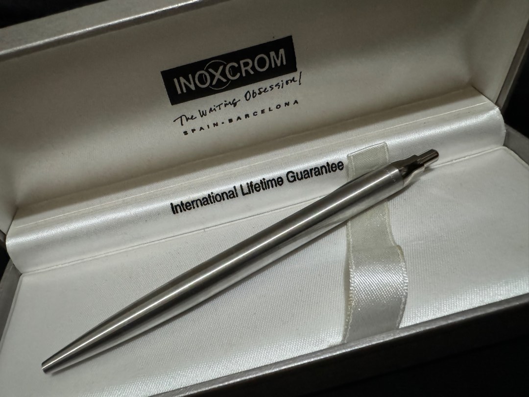 INOXCROM Chrome Pen, Hobbies & Toys, Stationary & Craft, Stationery ...