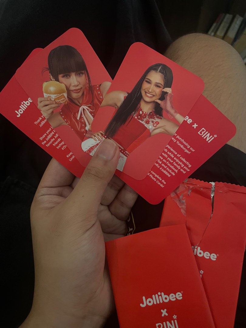 Jollibee x BINI Official Photocard, Hobbies & Toys, Memorabilia ...