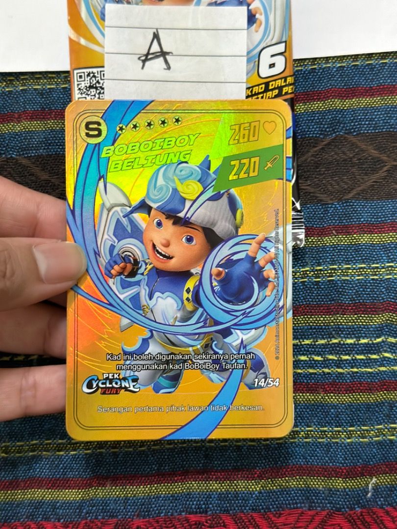 KAD BOBOIBOY, Hobbies & Toys, Toys & Games on Carousell