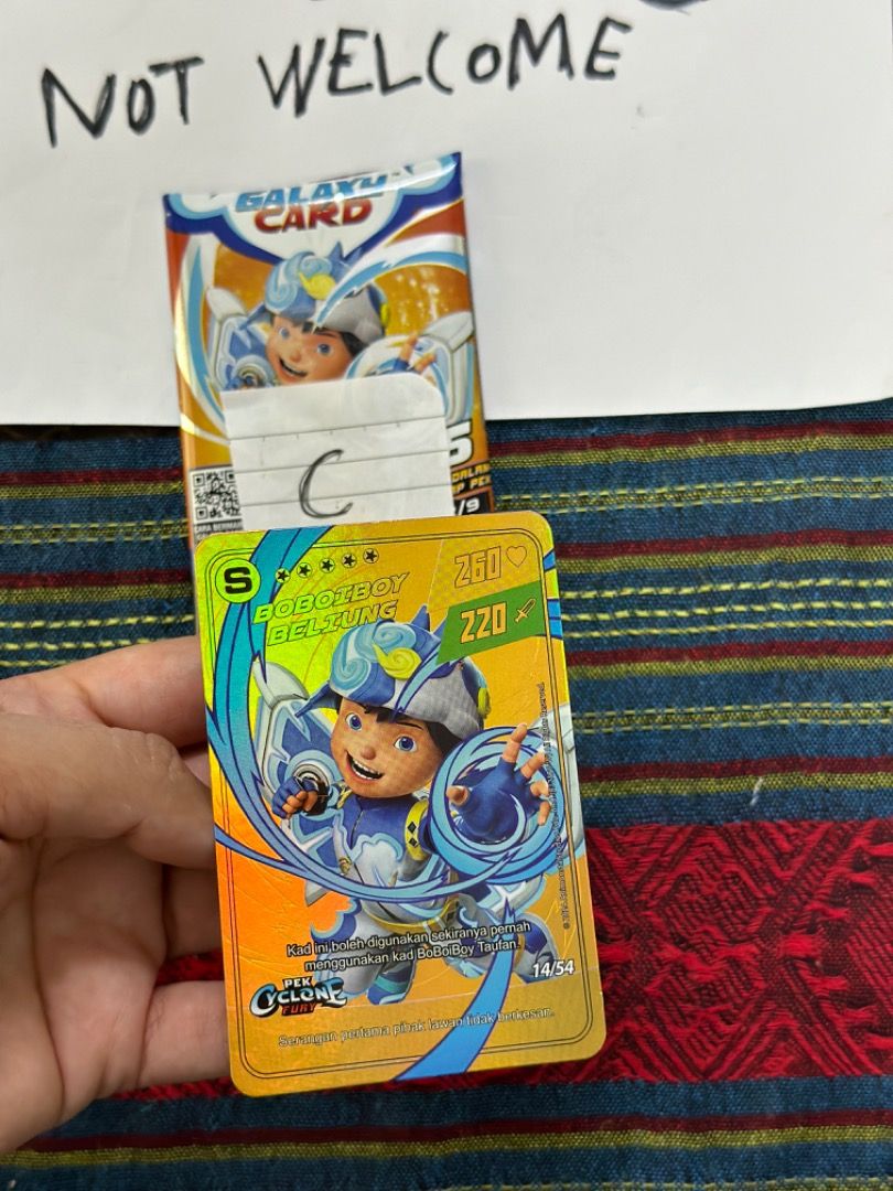 KAD BOBOIBOY, Hobbies & Toys, Toys & Games on Carousell