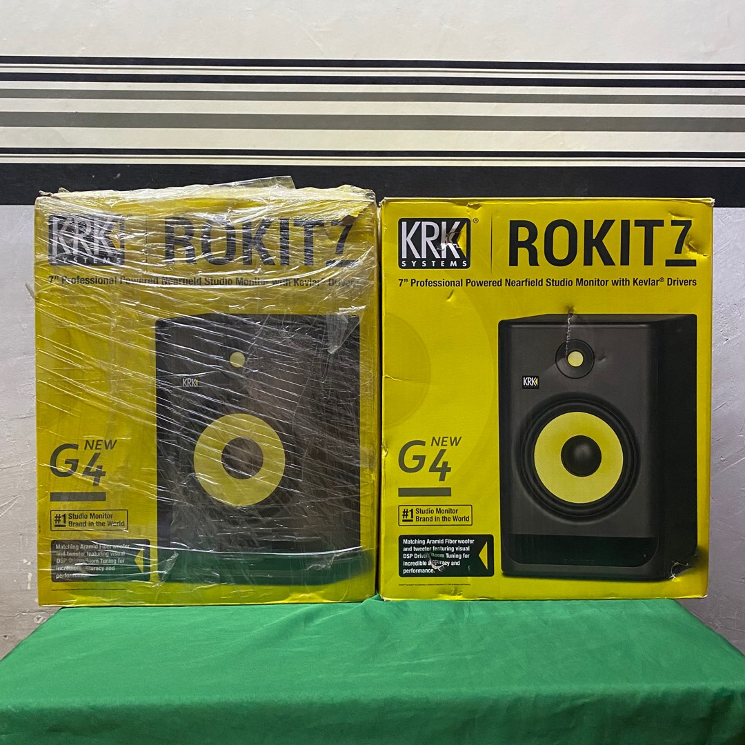 KRK Rokit 7 G4 Studio Monitors (PAIR), Audio, Soundbars, Speakers ...