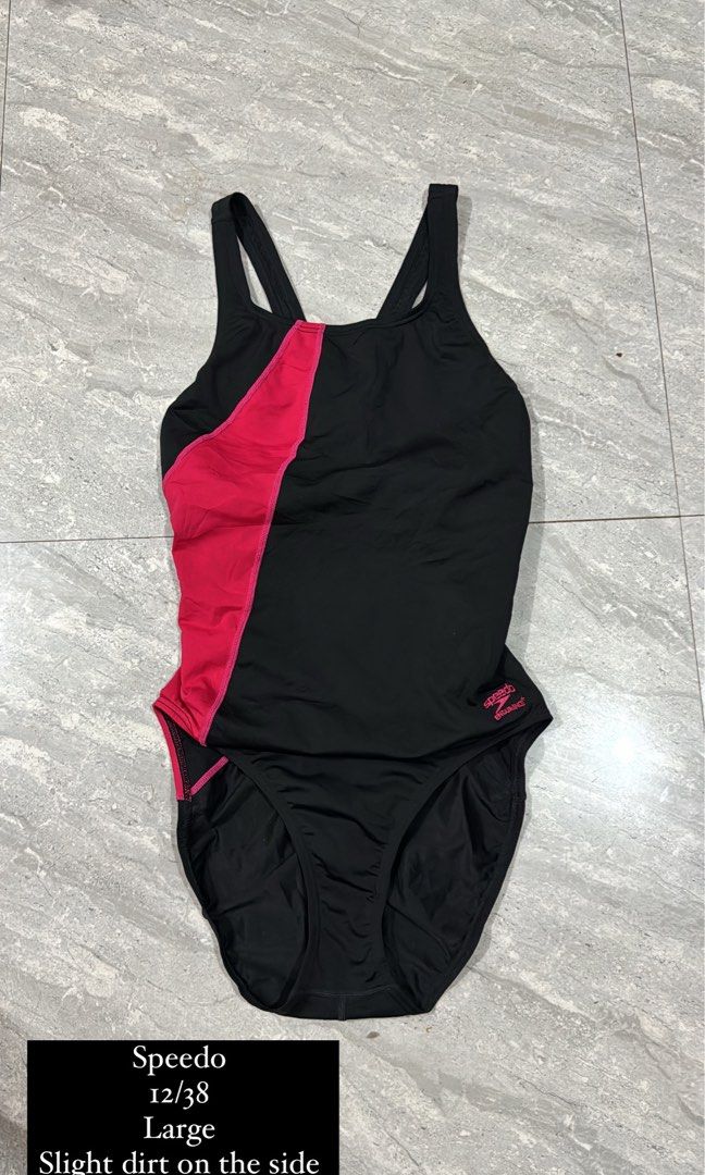 (L) SPEEDO ONE PIECE SWIMSUIT / TRAINING SUIT, Women's Fashion ...