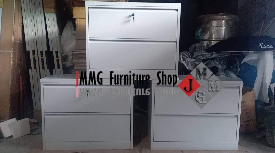 LATERAL FILING CABINET - 2 LAYER, Furniture & Home Living, Furniture ...