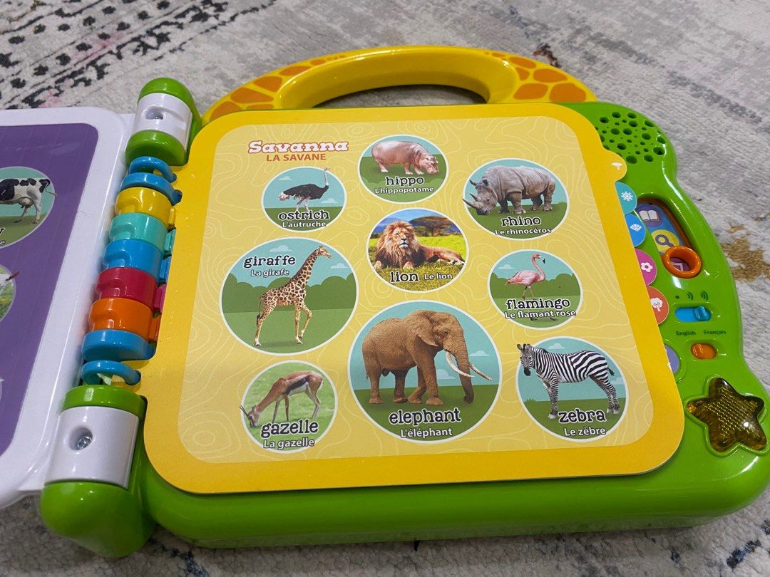 Leap Frog 100 Animals Book, Hobbies & Toys, Toys & Games on Carousell