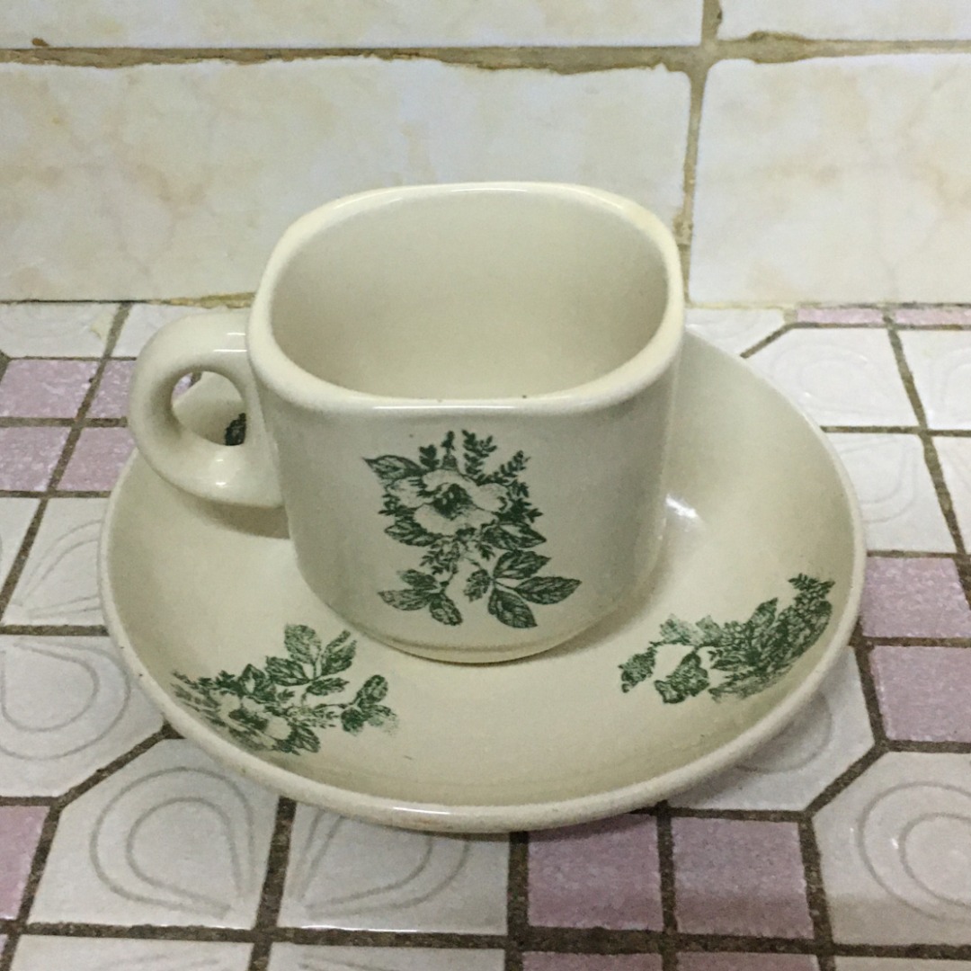 Limited Edition Nescafe cup with plate set, Hobbies & Toys ...