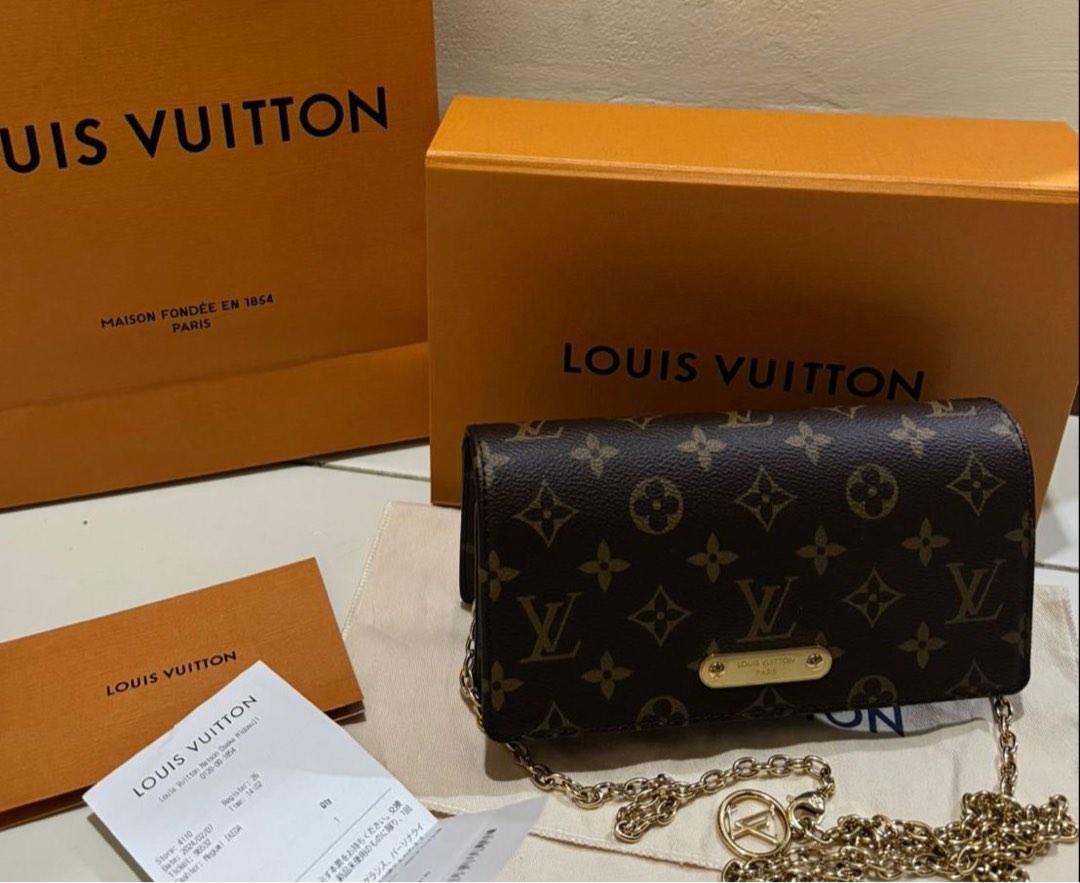 LV woc lily monogram 2024 fullse, Barang Mewah, Tas & Dompet di Carousell