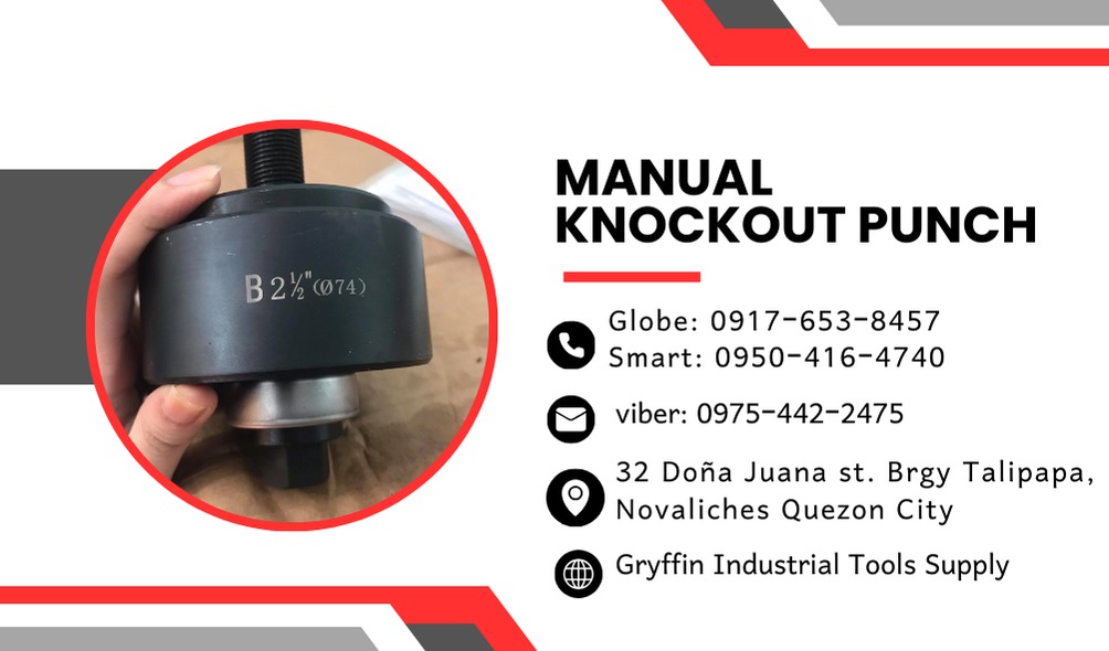 Manual Knockout Punch, Commercial & Industrial, Industrial Equipment on ...