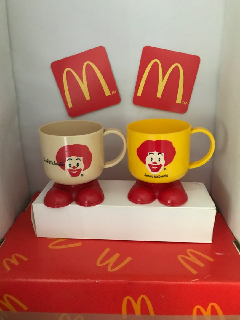 McDonald’s Vintage Ronald Cup with Big Red Feet, Hobbies & Toys, Toys ...
