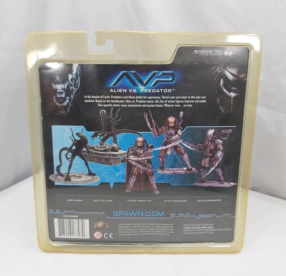 mcfarlane celtic predator vs grid alien set, Hobbies & Toys, Toys ...