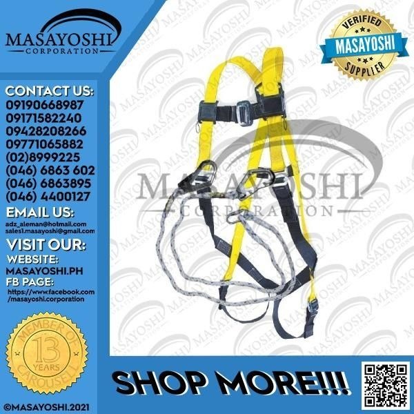 Meisons full body harness with big hook premium quality | Safety ...