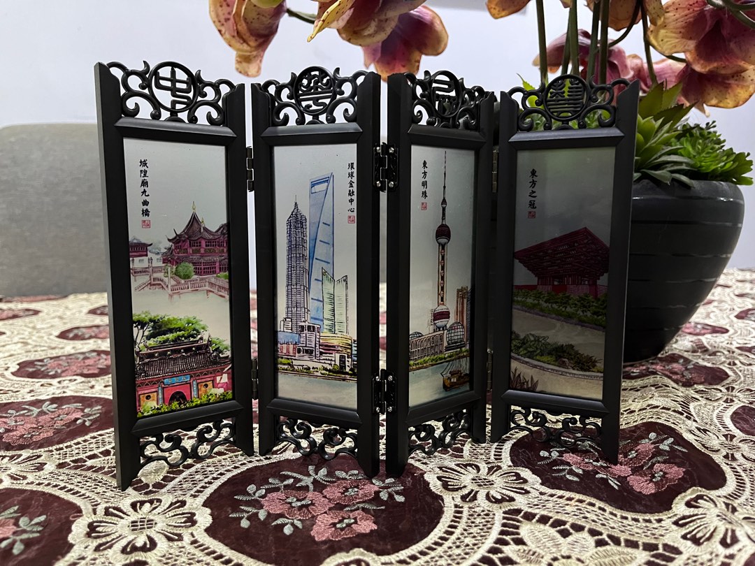 Mini Chinese Partition Wall (Home Decor), Furniture & Home Living, Home ...