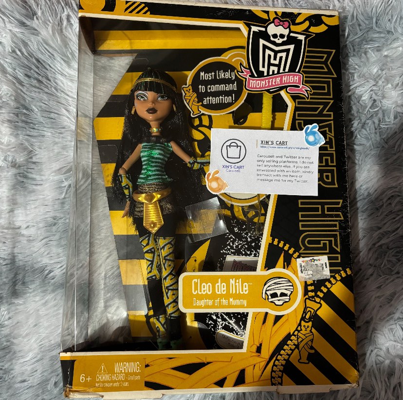 Monster High Wave 2 Cleo de Nile Official Doll (NRFB) (LAST PRICE ...