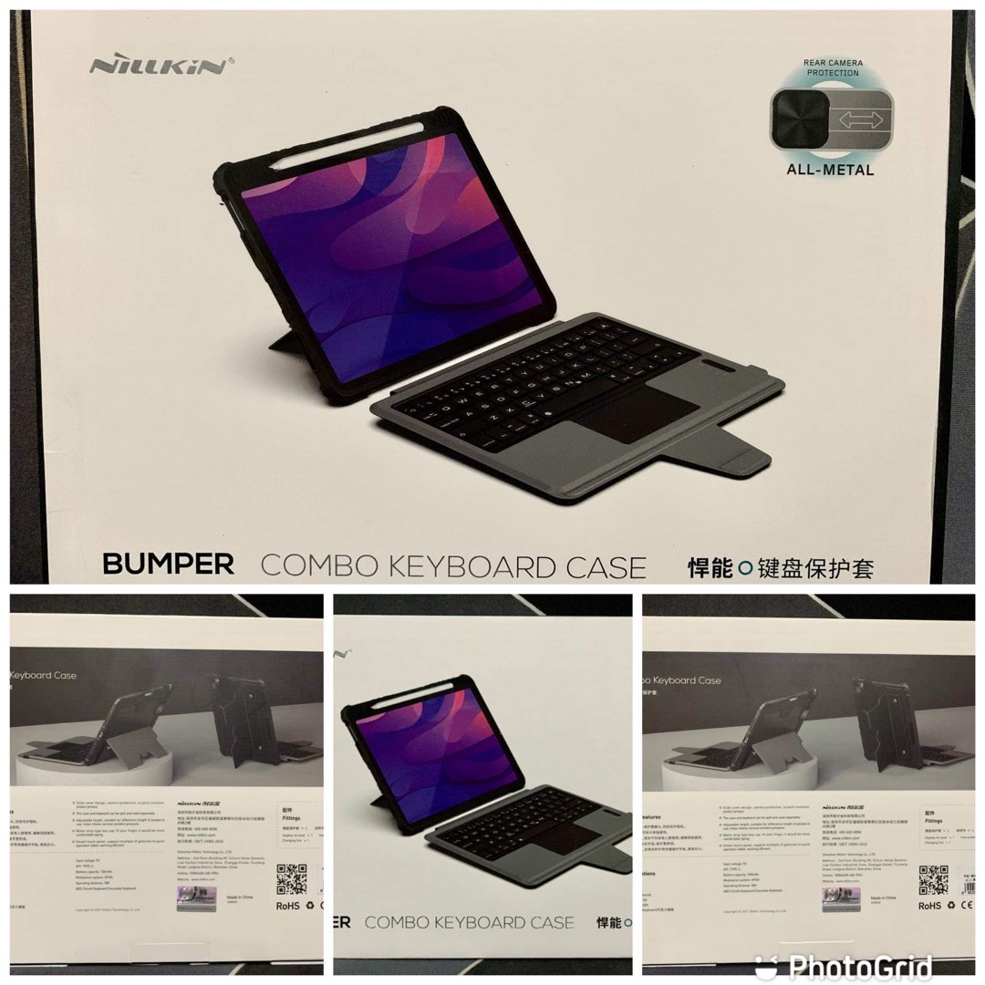 NILLKIN BUMPER COMBO KEYBOARD WITH TOUCHPAD AND PENCIL CASE AVAILABLE ...