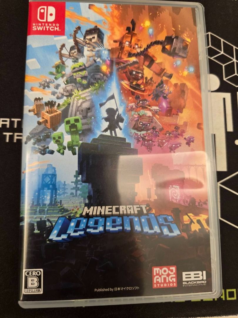 【Nintendo 任天堂】NS Switch 二手 中文版 我的世界 傳奇 當個創世神 麥塊 MINECRAFT LEGENDS, 電玩遊戲相關, 電玩、電腦遊戲軟體, Nintendo 任 ...