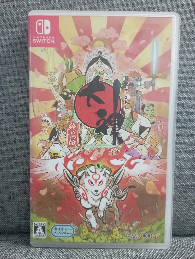 Okami HD (Nintendo Switch) (Used) (Physical), Video Gaming, Video Games ...