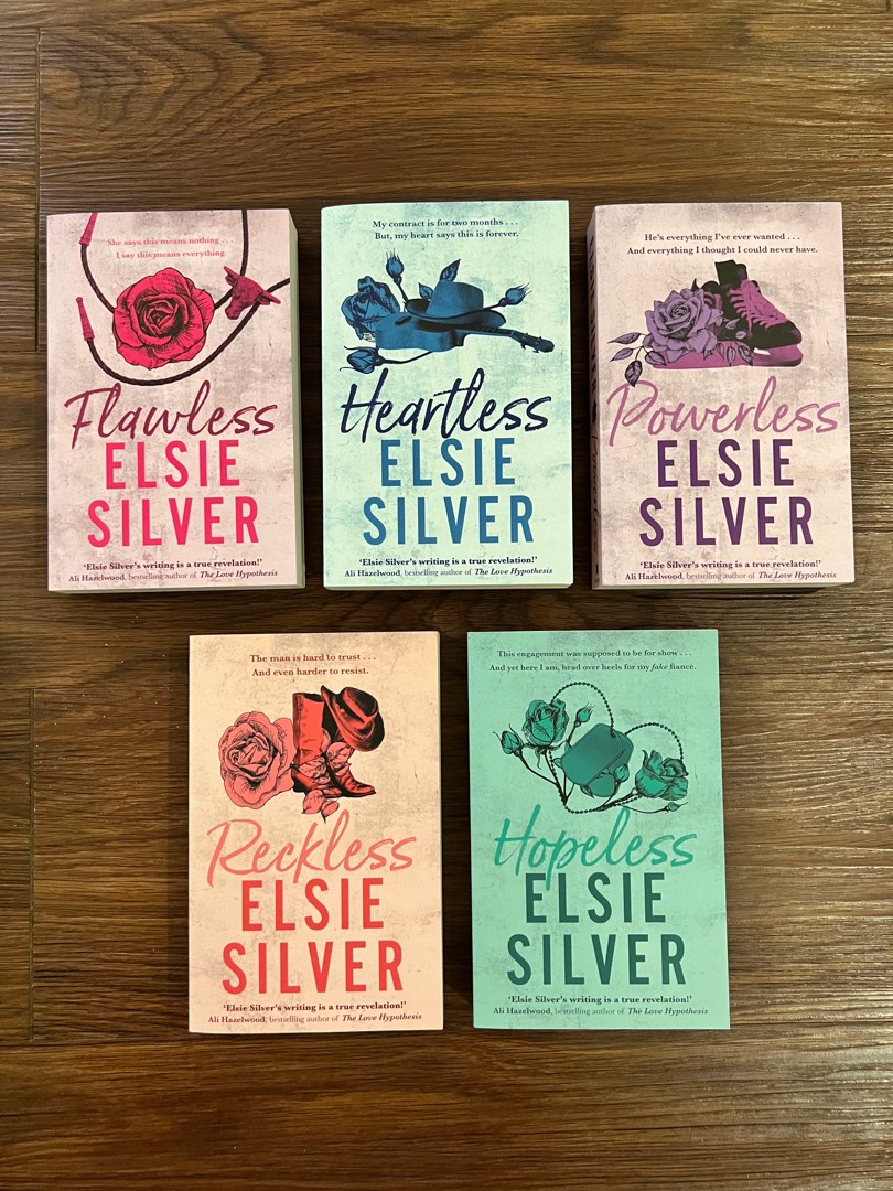 (Original Copy) Bundle of 5: Chestnut Spring Series - Flawless, Heartless, Powerless, Reckless ...