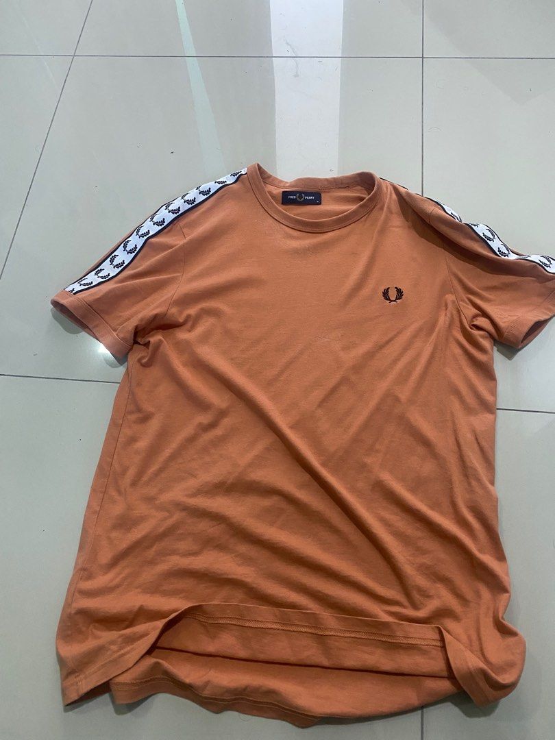 Original Fred Perry side tape saiz M, Men's Fashion, Activewear on ...