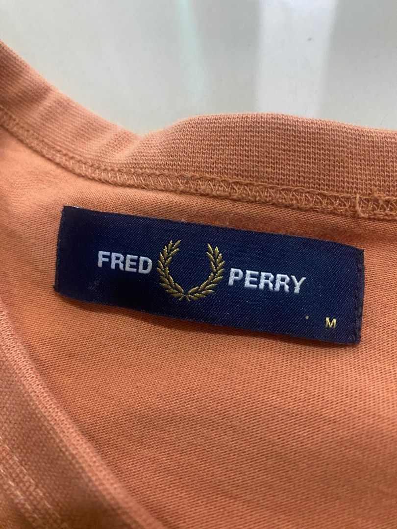 Original Fred Perry side tape saiz M, Men's Fashion, Activewear on ...