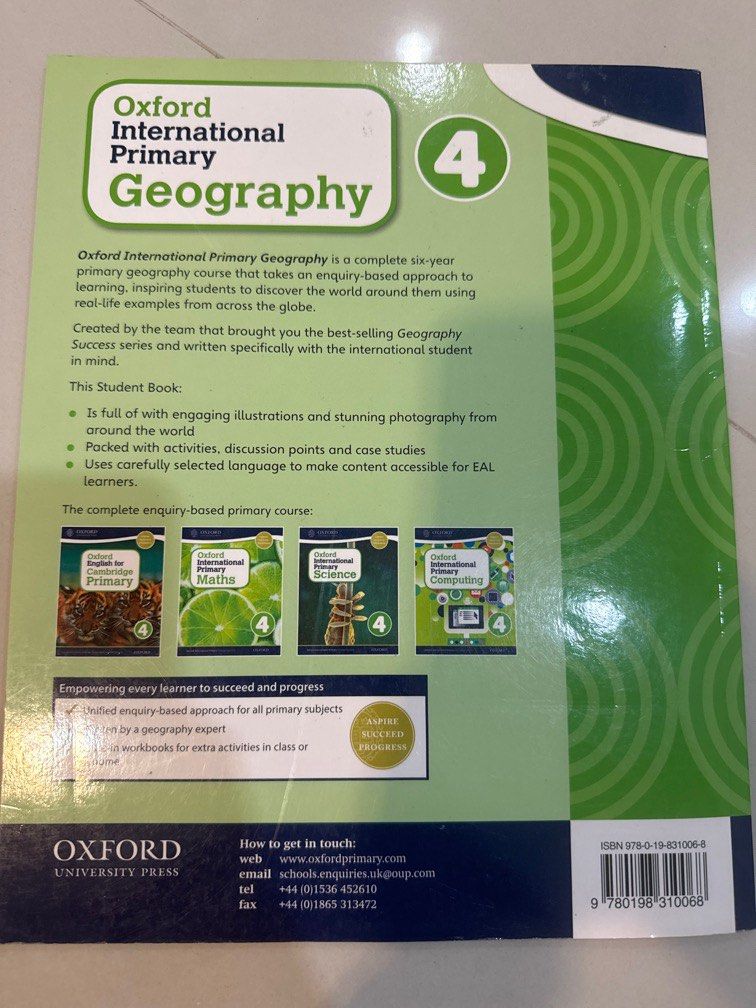 Oxford primary geography year 4, Hobbies & Toys, Books & Magazines ...