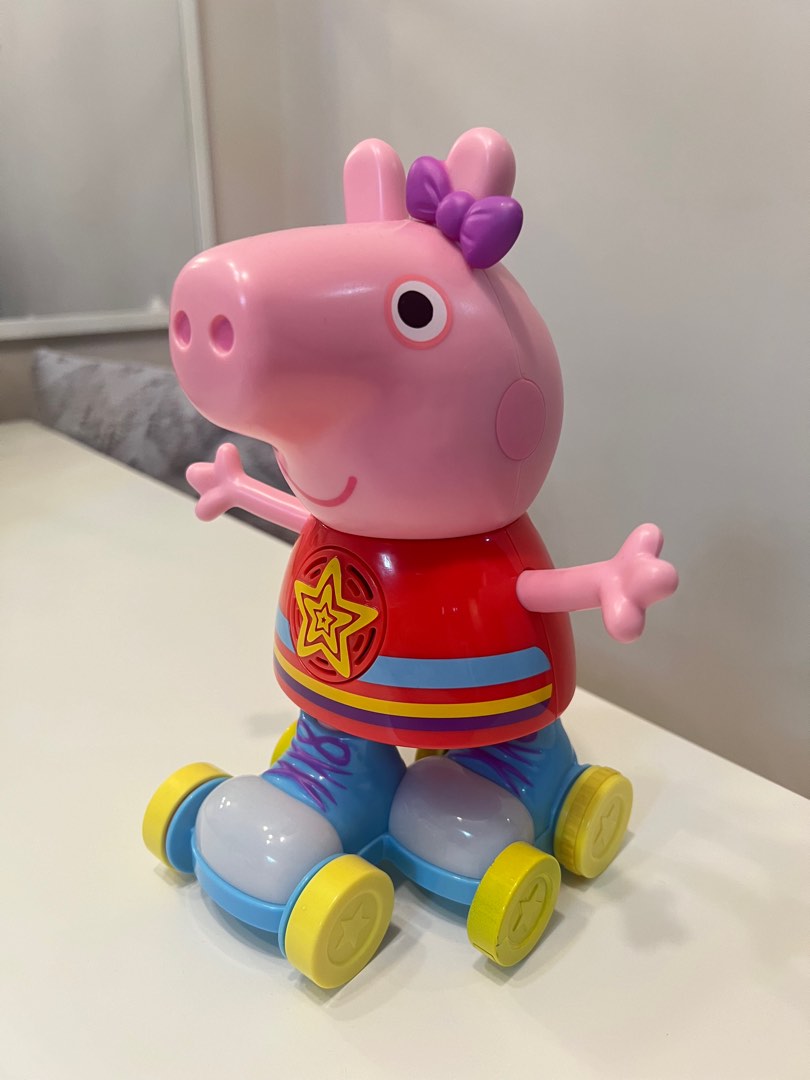 Peppa Pig Roller Disco, Hobbies & Toys, Toys & Games on Carousell