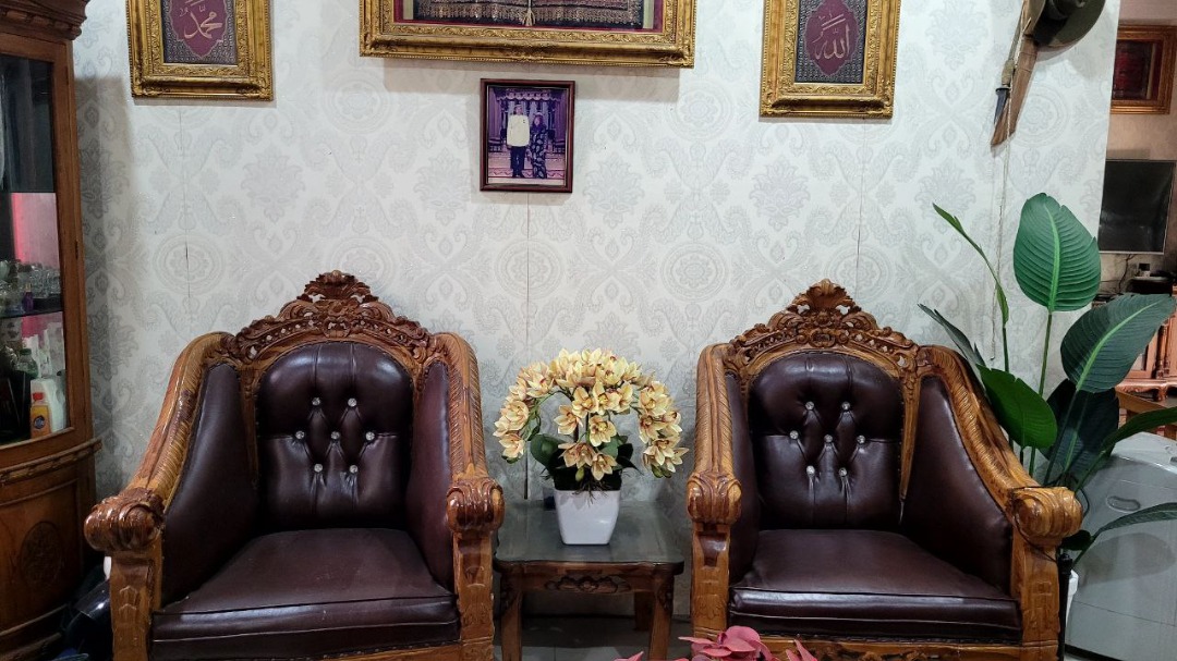 Perabot Kayu Jati ( ALL IN ONE SET, COMPLETE), Furniture & Home Living ...