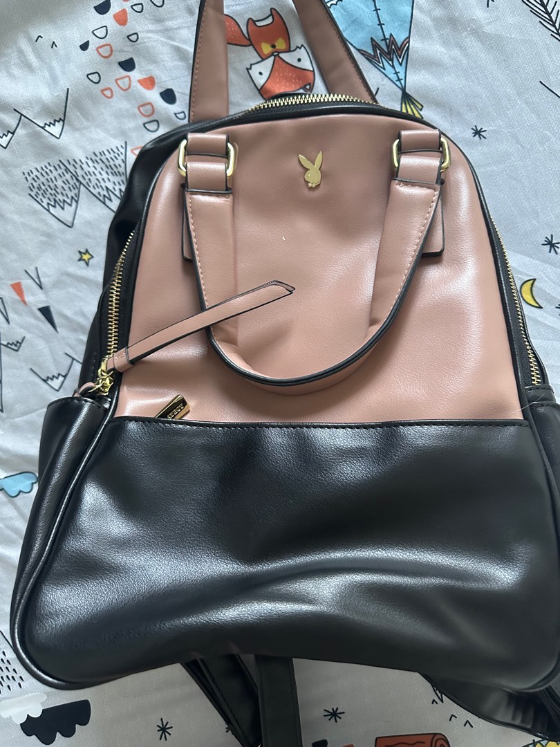 Playboy backbag, bag, handbang, Women's Fashion, Bags & Wallets ...