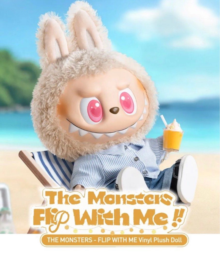 (Preorder) Flip With Me Labubu The Monsters Vinyl Plush Doll - Popmart ...