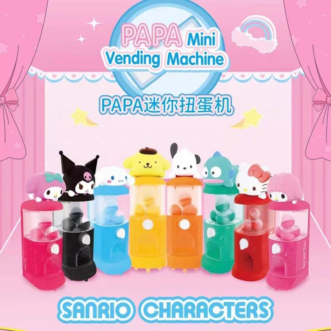 [PO] Sanrio Mini Vending Machine, Hobbies & Toys, Toys & Games on Carousell