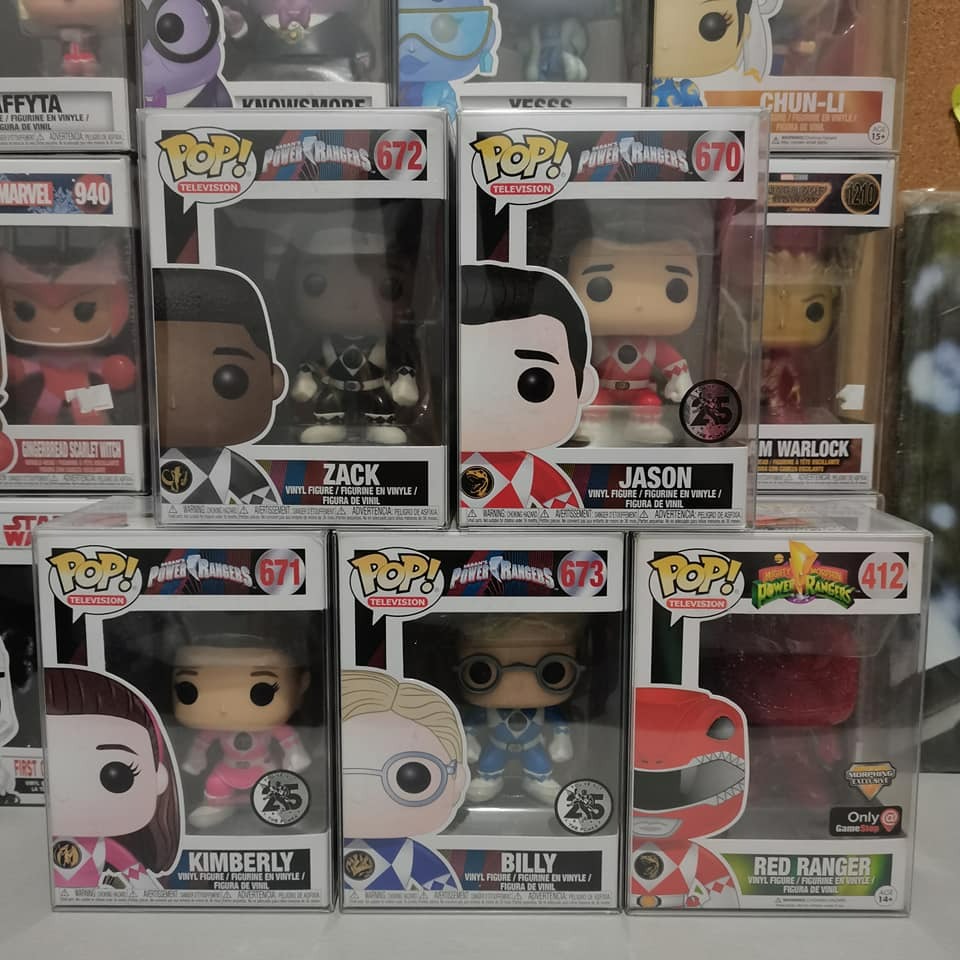 POWER RANGERS SET FUNKO, Hobbies & Toys, Toys & Games on Carousell