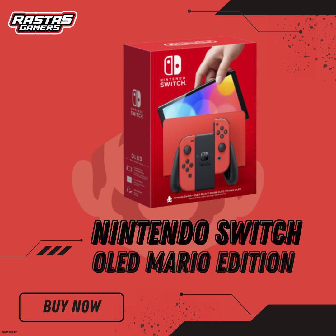 Preowned Nintendo Switch Oled Mario, Video Gaming, Video Game Consoles ...