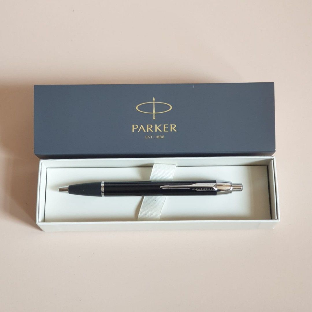 Pulpen Merek Parker (Sign Pen) model cetek, free hard case box dan ...