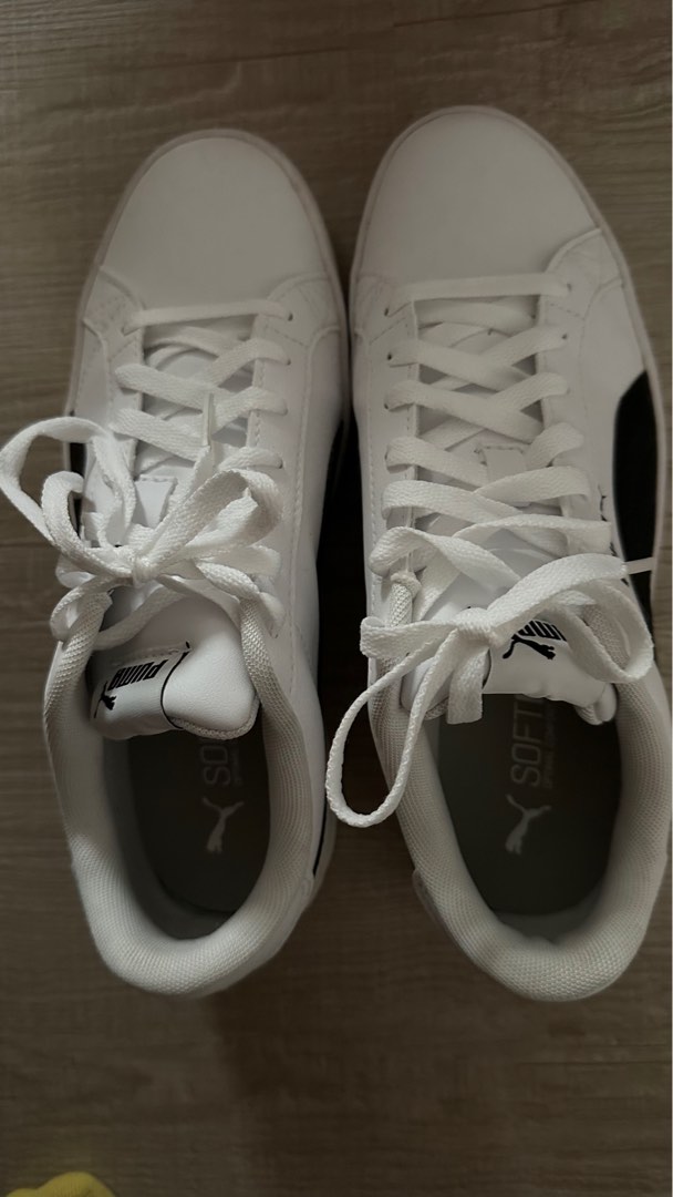 Puma Smash Vulcanised V3 Low Trainers EU38.5, Women's Fashion, Footwear ...