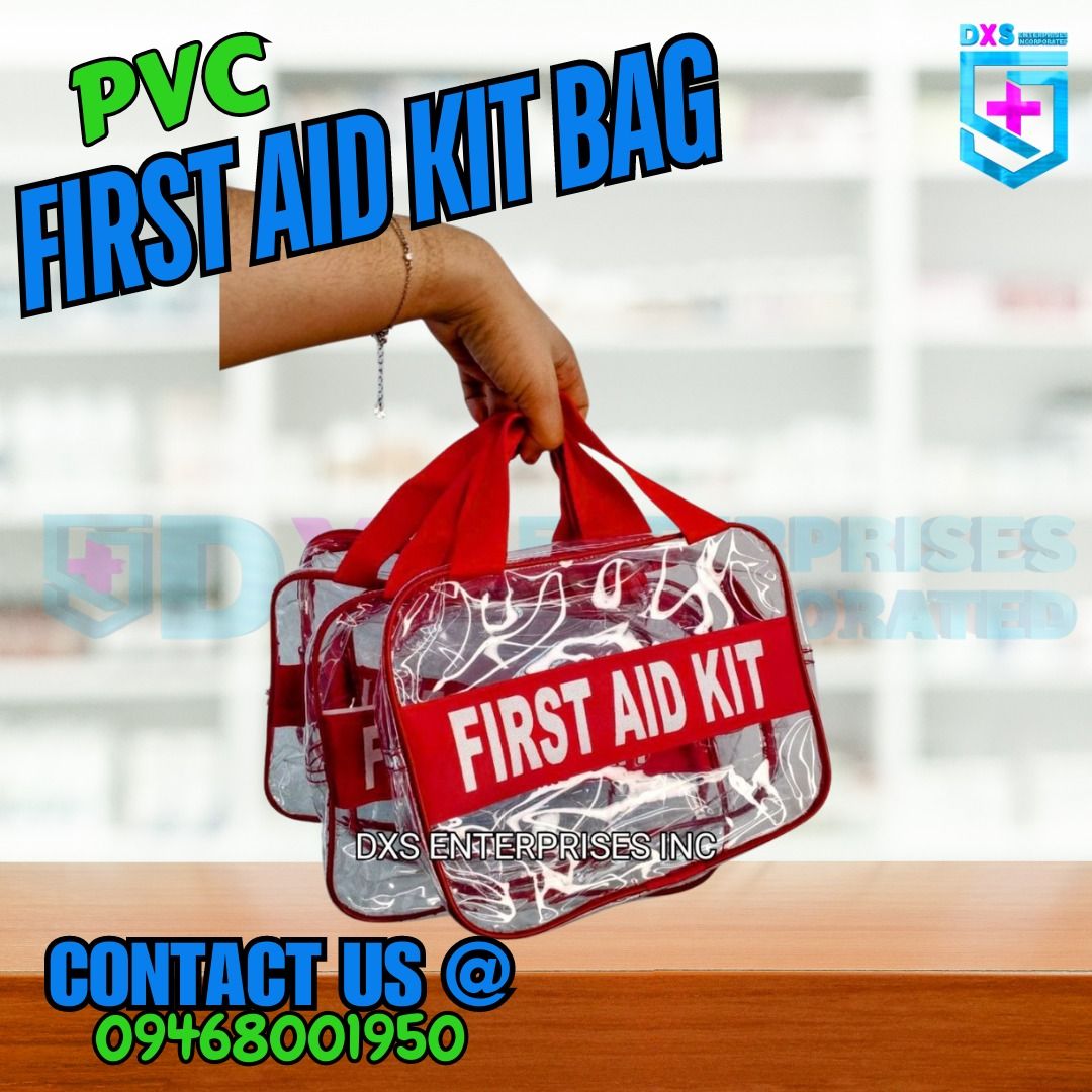 PVC FIRST AID/ HYGIENE / ADMISSION KIT BAG, Health & Nutrition, Medical ...