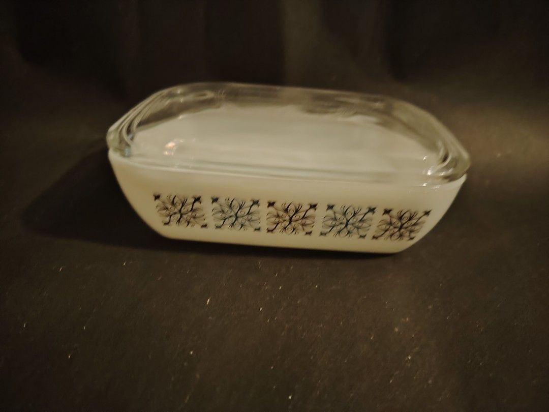 Pyrex Chelsea Butter Dish, Hobbies & Toys, Collectibles & Memorabilia ...